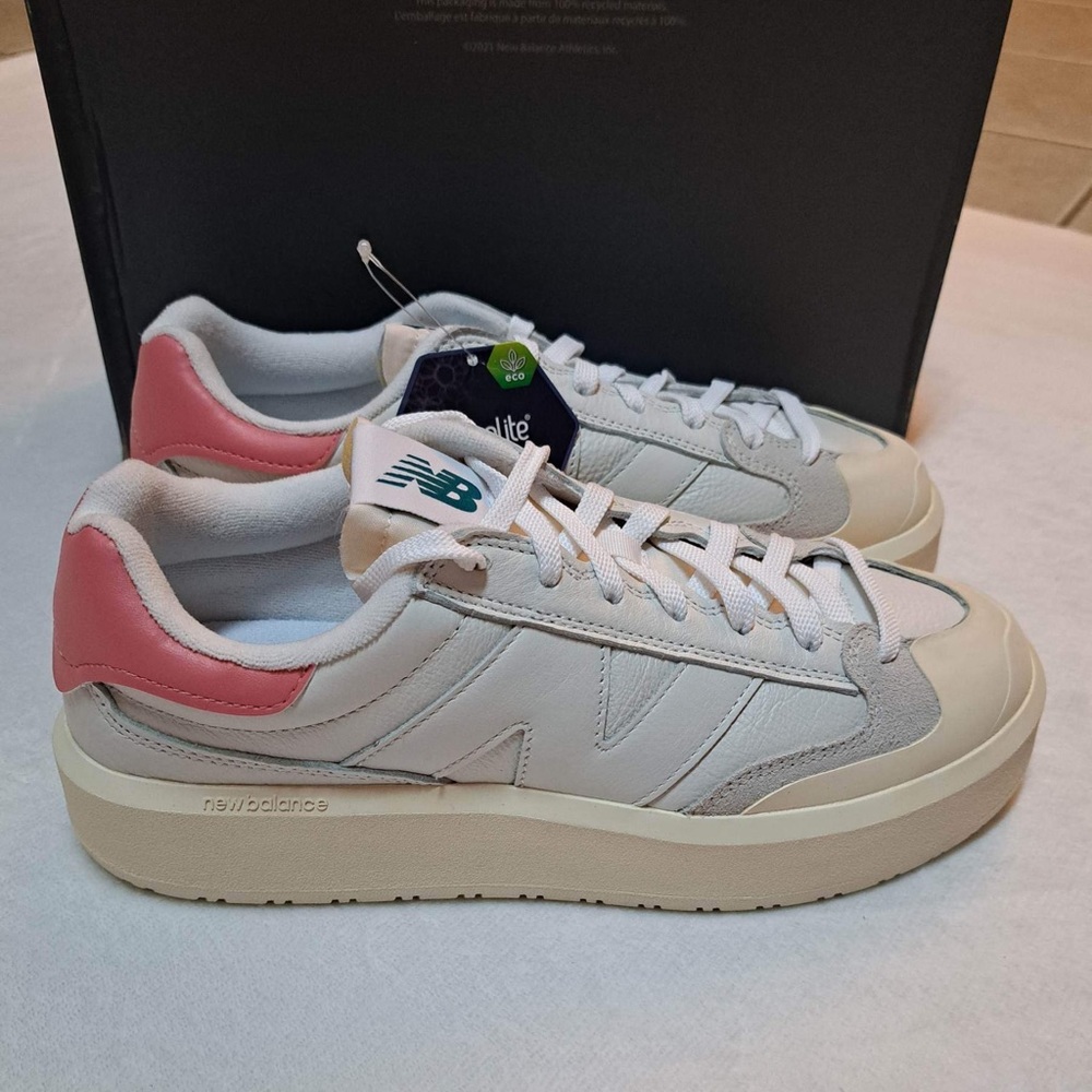 New Balance 302 White Light Grey Pink Ct302oc - Gem